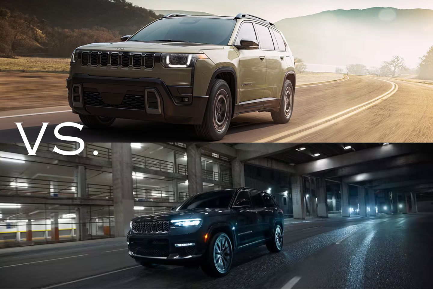 Comparing the Jeep Cherokee vs. the Jeep Grand Cherokee - Black Bear ...